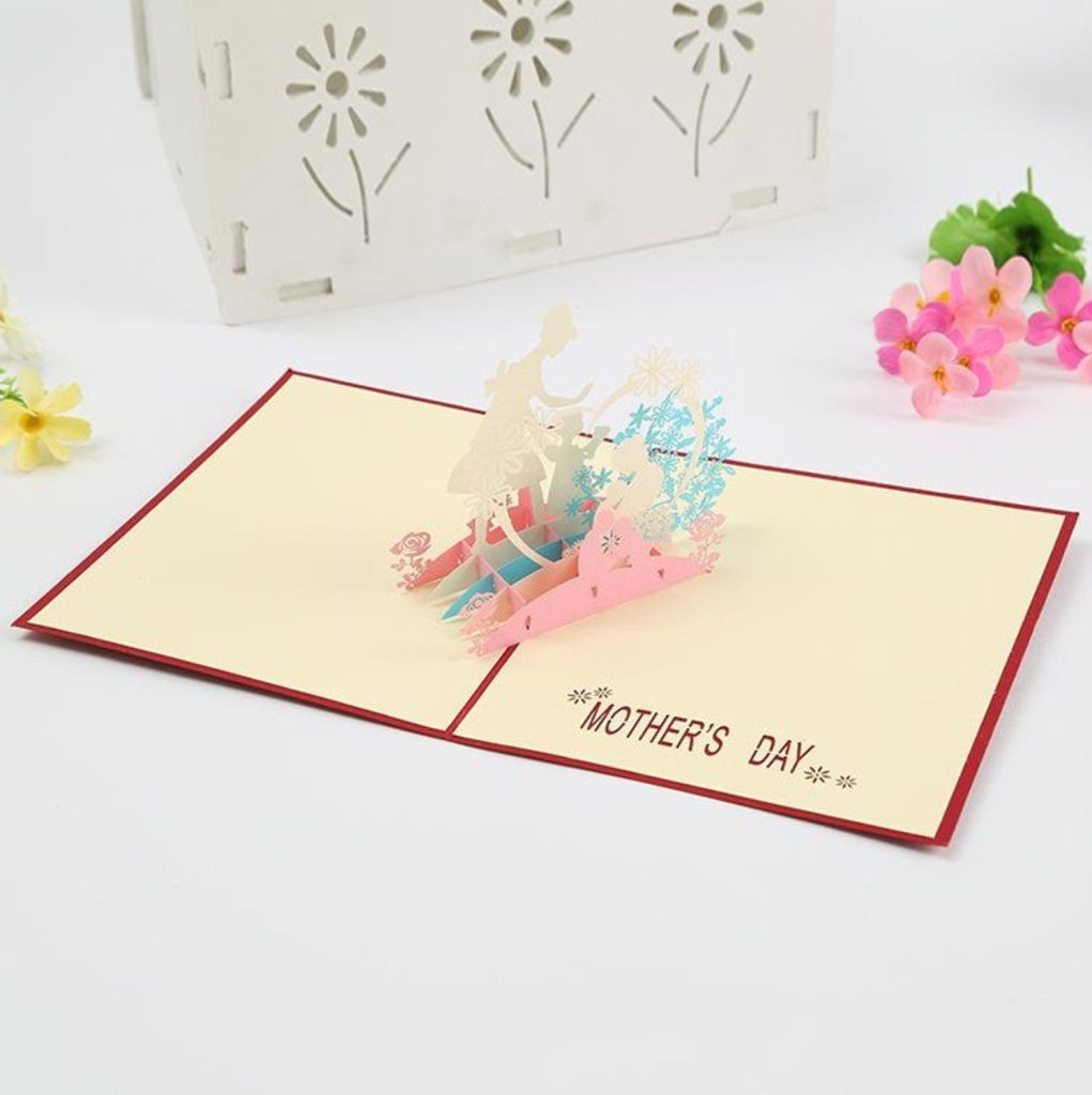 3D Mothers Day Pop Up Card and Envelope – NIVTTDOGCATTOY