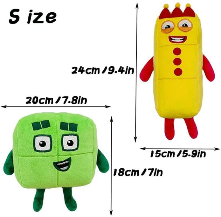 New Numberblocks Plush Doll Stuffed Number Blocks Toys Kids Gift Toys ...