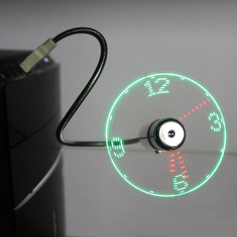 LED Time Clock Fan – NIVTTDOGCATTOY