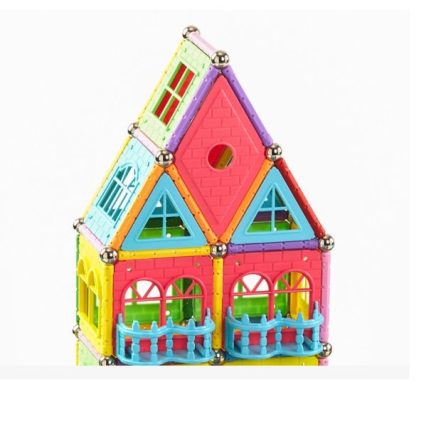 Magnetic Building Kit 320 Pieces – Building Blocks and Tiles ...