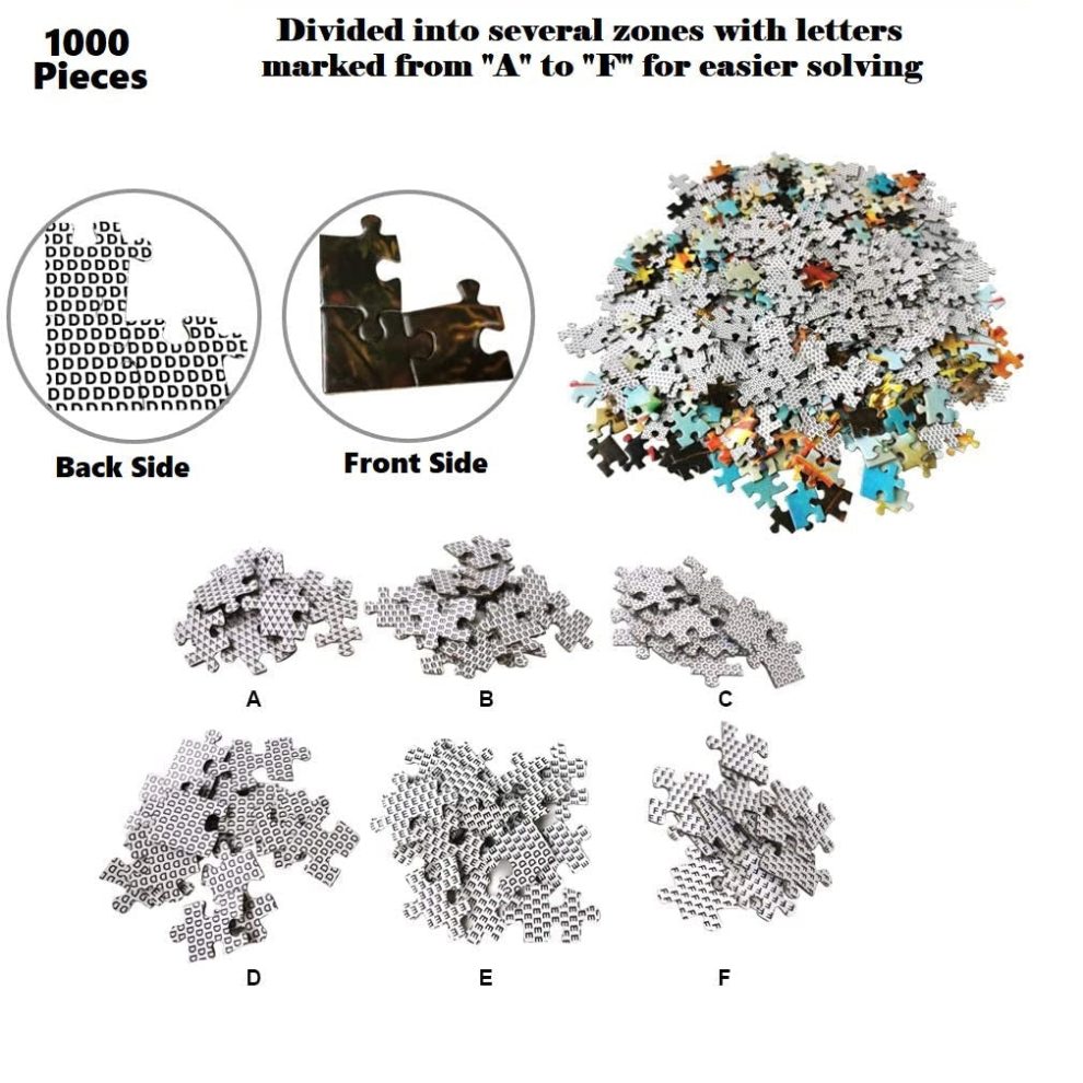 Rijksmuseum Puzzle – Large Paper Jigsaw Puzzle [1000 Pieces] – NIVTT