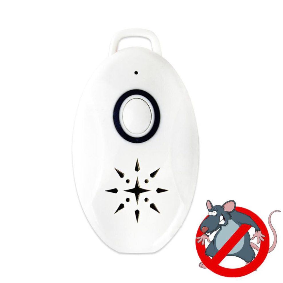 Portable Ultrasonic Battery Operated Rat Repeller – PACK of 2 – Protect ...