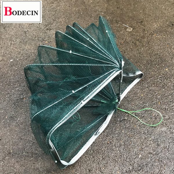 Mesh For Fishing Net/Tackle/Cage Folding Crayfish Catcher Casting/Fish ...