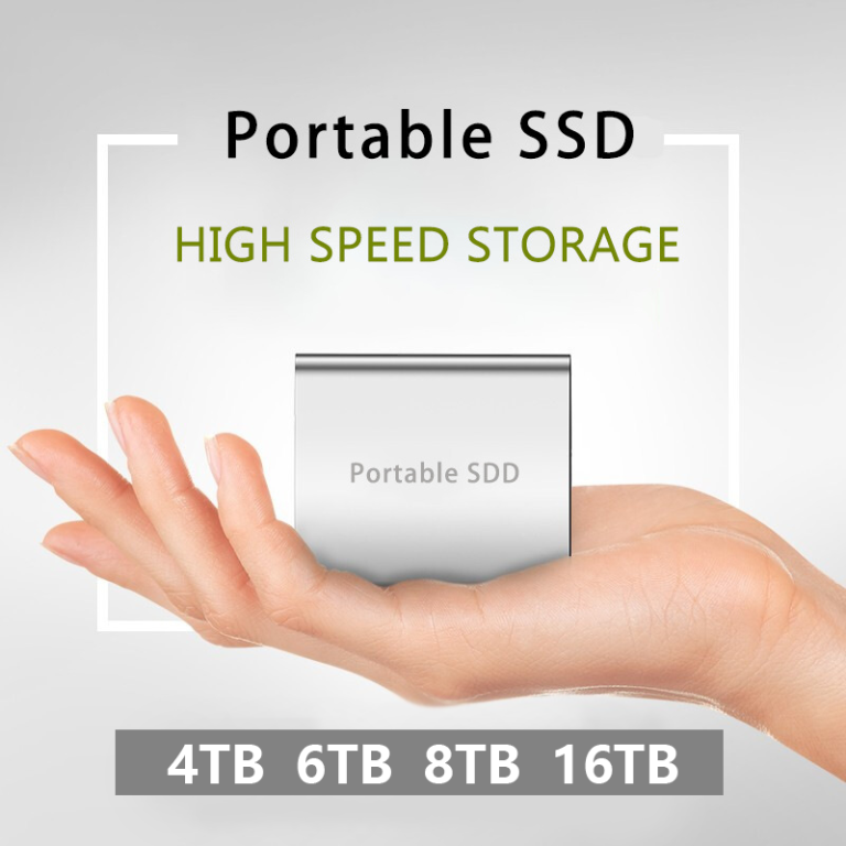 16TB/8TB/4TB/2TB HD Ultra Speed External SSD – Portable & Large ...