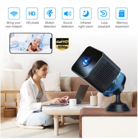 X1 Square HD Wifi Camera Wireless 1080p Night Vision Security ...
