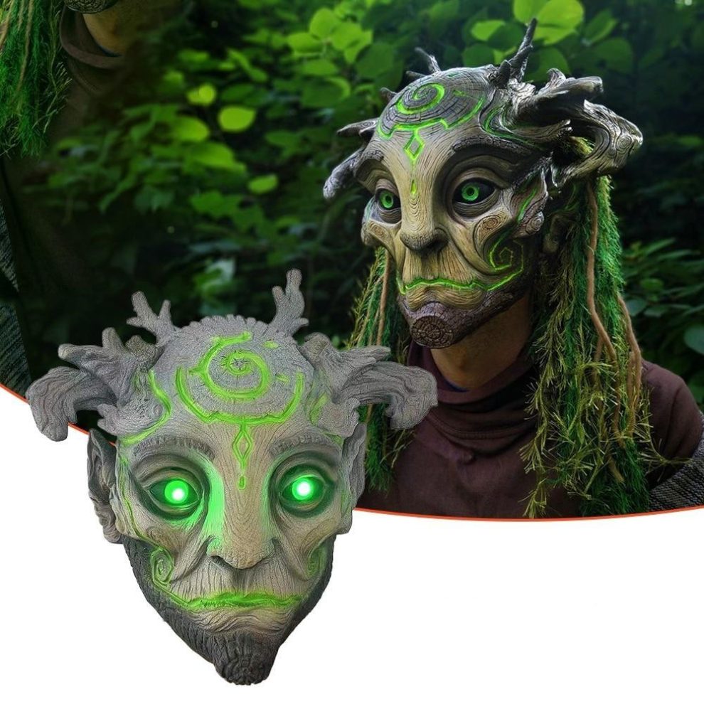 LED Luminous Glowing Costume Forest Spirit Mask – NIVTTDOGCATTOY